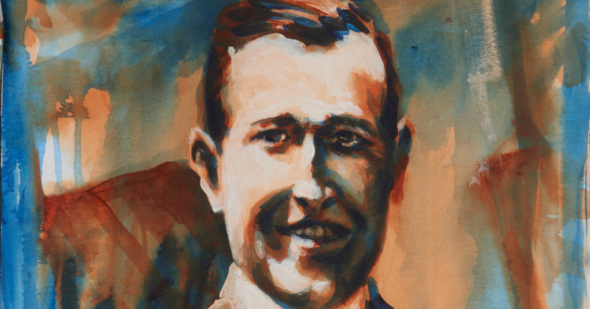 "Harry Boland 1916" canvas print - Avoca Studio Gallery